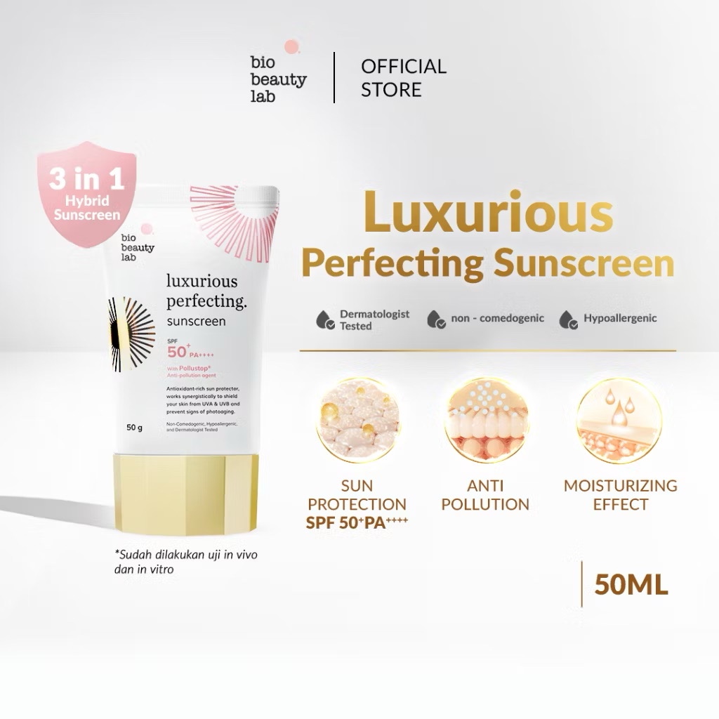 Jual BIO BEAUTY LAB Luxurious Perfecting Sunscreen SPF 50+ PA ...