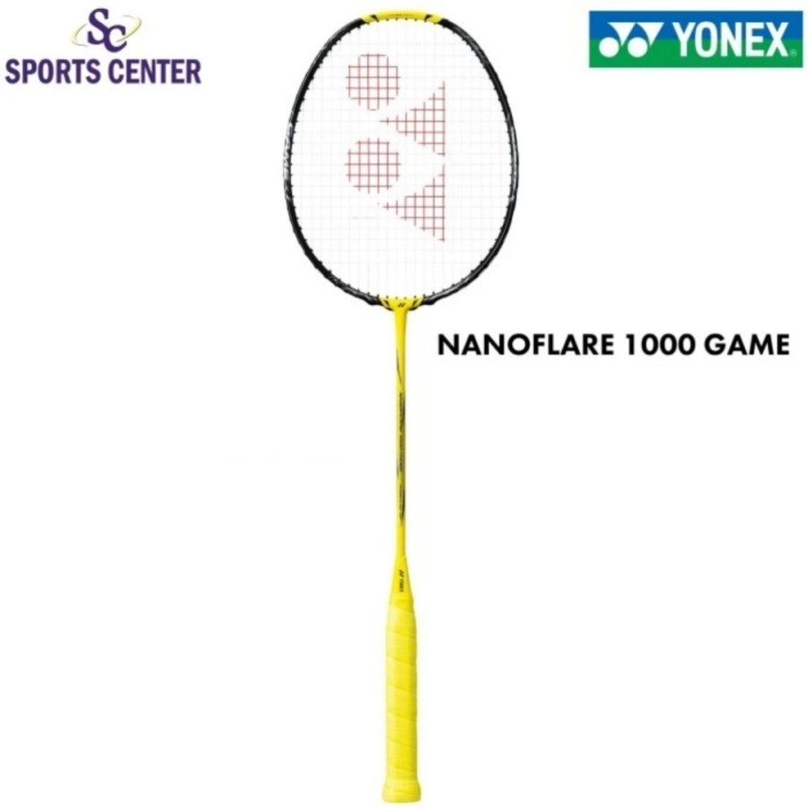 Jual New Raket Badminton Yonex Nanoflare 1000 Game Lightning Yellow | Shopee Indonesia