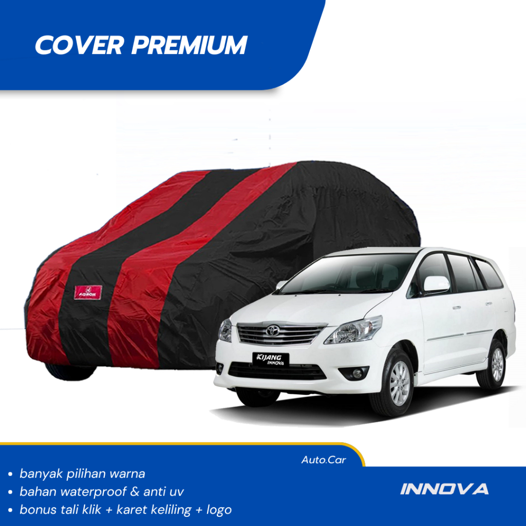 Jual PREMIUM Body Cover Mobil INNOVA Sarung Mobil INNOVA LAMA ...