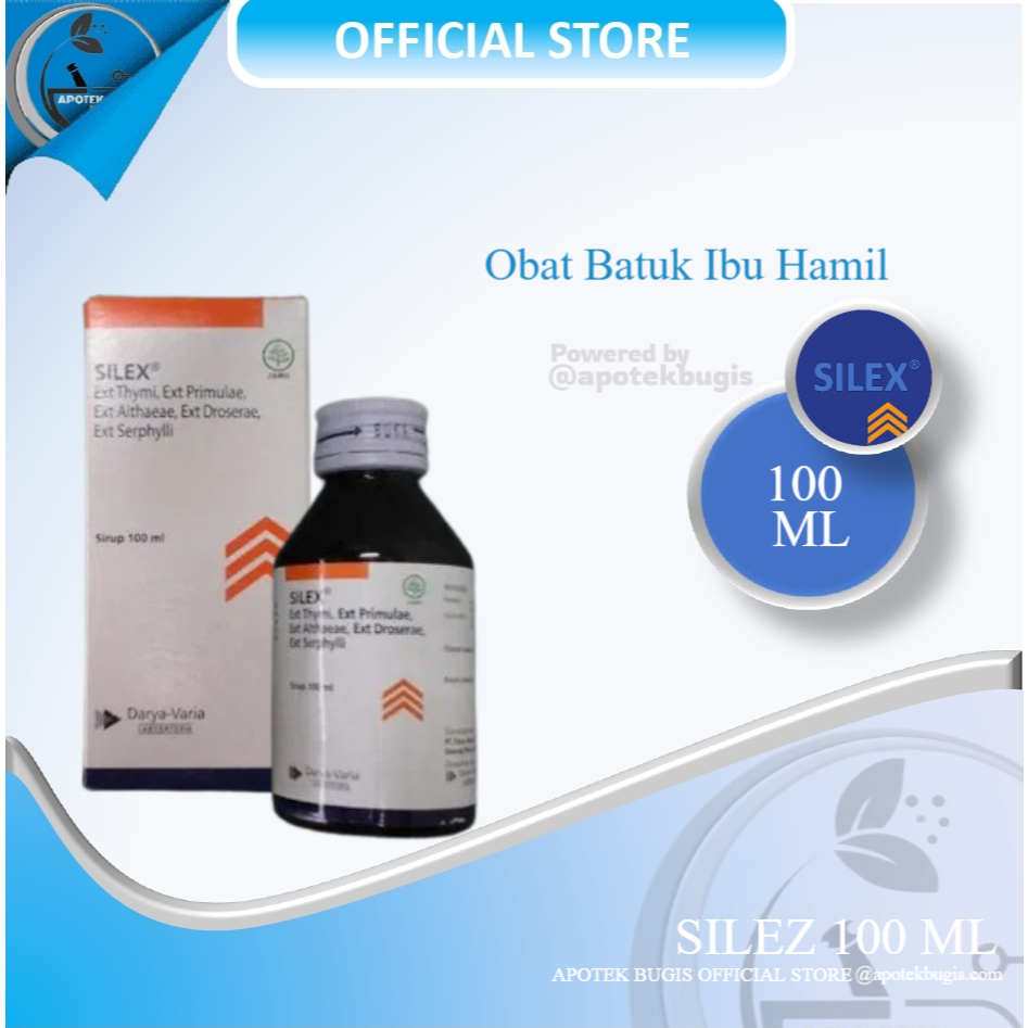 Jual Silex Sirup untuk Meredakan Batuk Berdahak (100 ml) - Obat batuk ...
