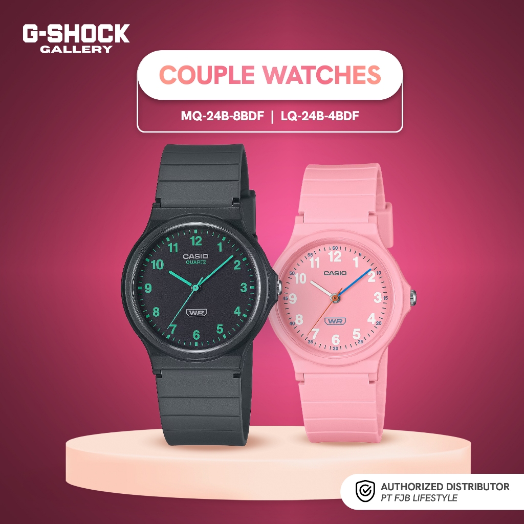 Jual Jam Tangan Couple Casio MQ-24B-8BDF x LQ-24B-4BDF | Shopee Indonesia