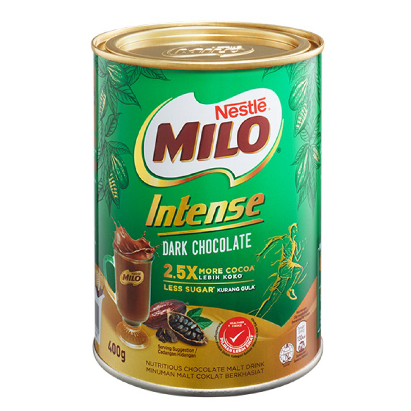 Jual Milo Intense Dark Chocolate 400 Gram | Shopee Indonesia