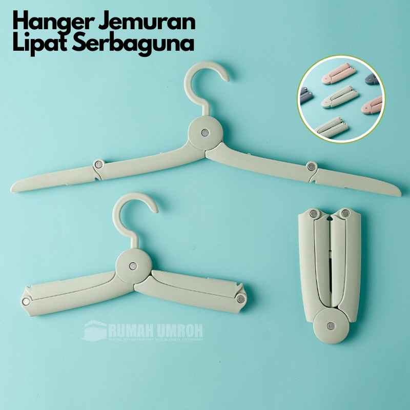 Jual Hanger Baju Lipat Travel portable serbaguna gantungan Coat jaket ...