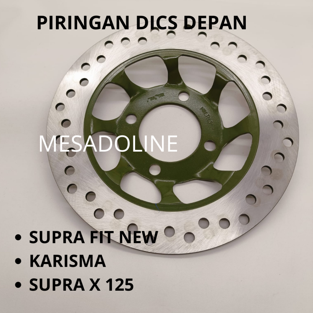 Jual PIRINGAN DICS DISK CAKRAM REM DEPAN FRONT SUPRA FIT NEW KARISMA SUPRA X 125 | Shopee Indonesia