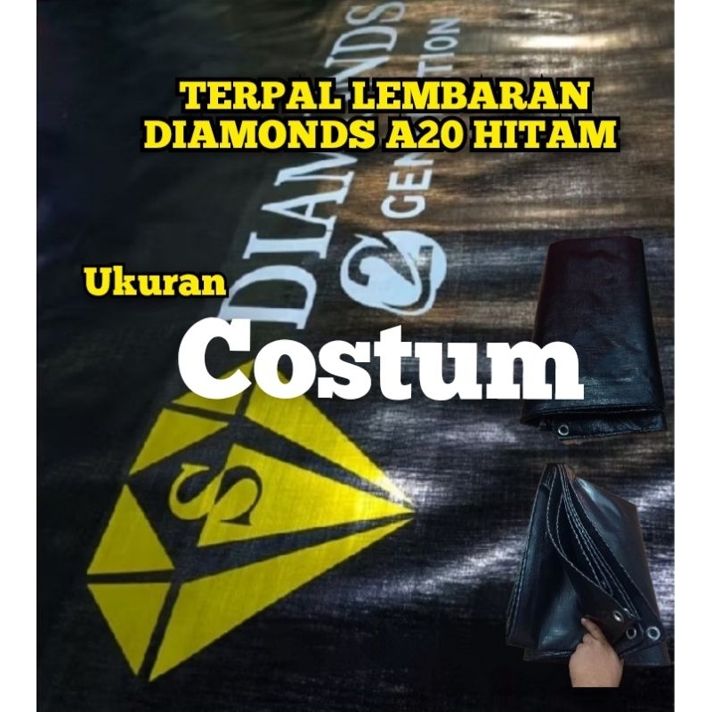 Jual Terpal lembaran DIAMONDS A20 KOREA ukuran costum | Shopee Indonesia