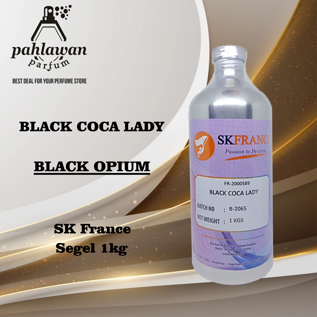 Jual Black Coca Lady Sk France 1kg ( Black Opium ) Segel Pabrik ...