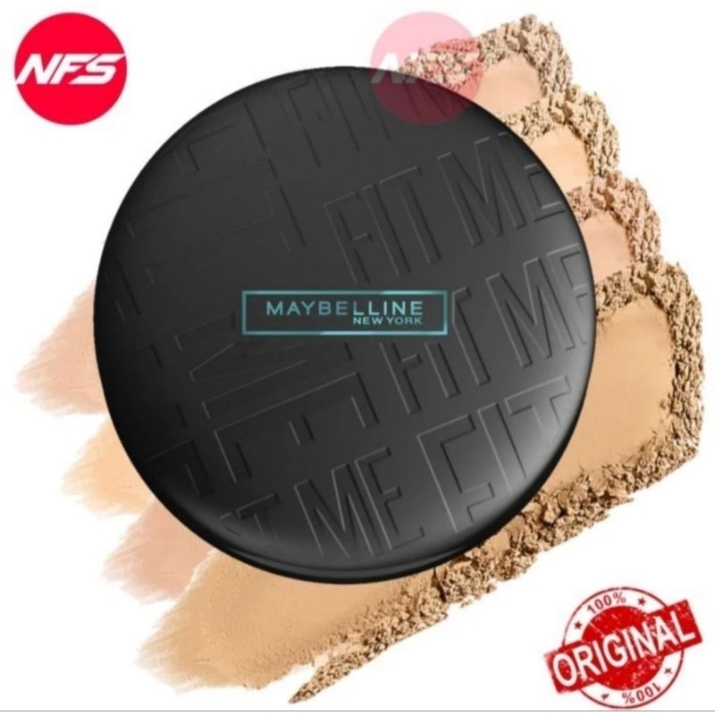 Jual MAYBELLINE Fit Me Compact Powder 16H Oil Control-Matte+Poreless ...