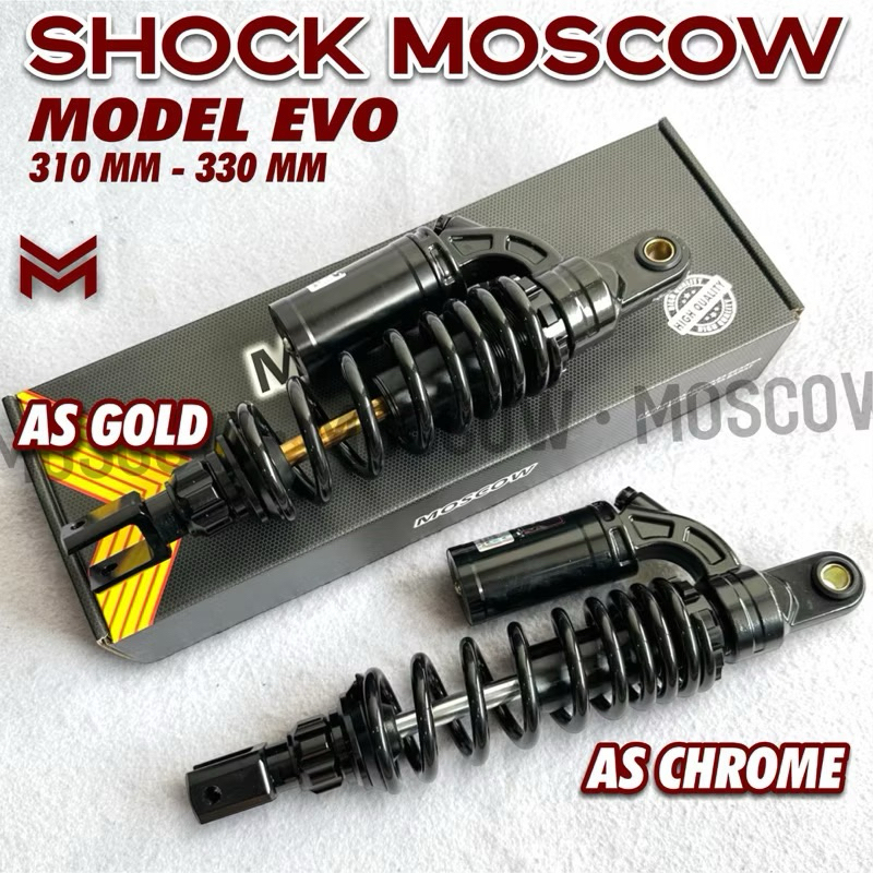 Jual SHOCK TABUNG ATAS 330MM MODEL EVO ORIGINAL SHOCK BREAKER KLIK ...