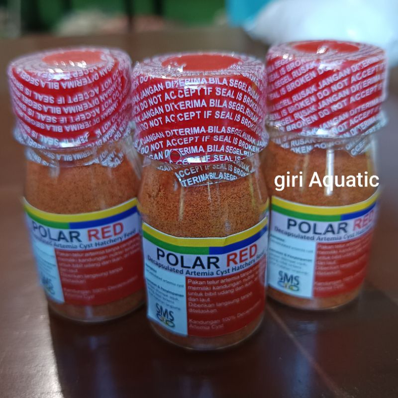 Jual Polared Polar Red 30 Gram Artemia Instant Shell | Shopee Indonesia
