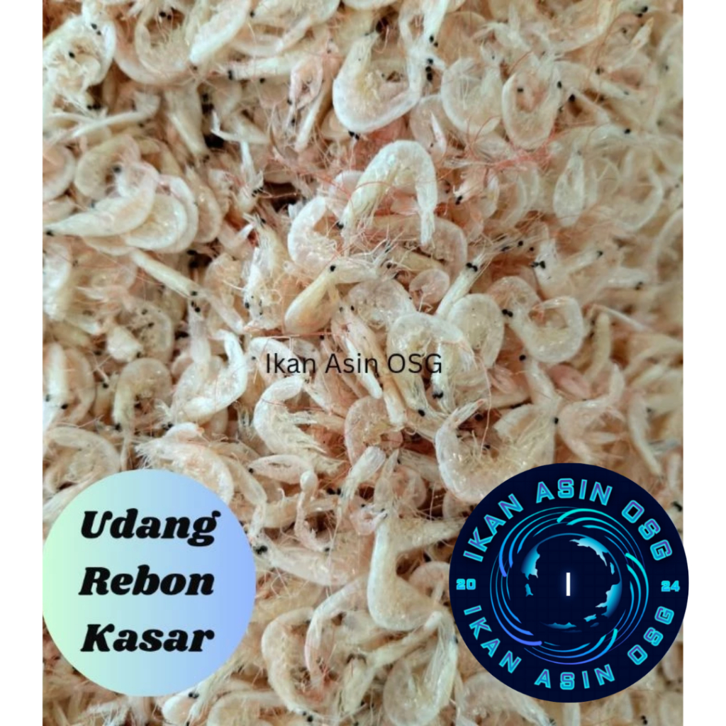 Jual Ikan Asin Udang Rebon Kasar Super/ Hepi Kasar | Shopee Indonesia
