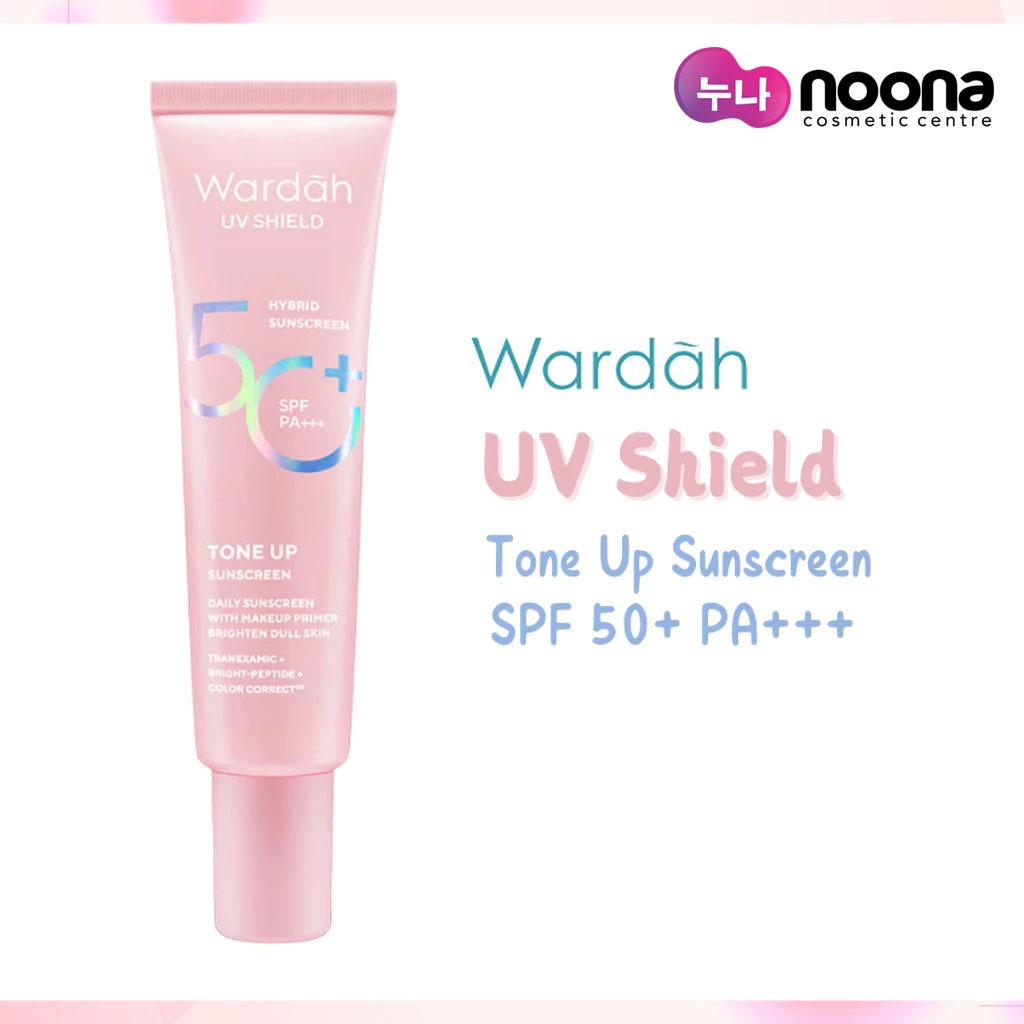 Jual UV Wardah Shield Tone Up Sunscreen SPF 50+ PA+++ 30ml/Sunscreen Wardah | Shopee Indonesia