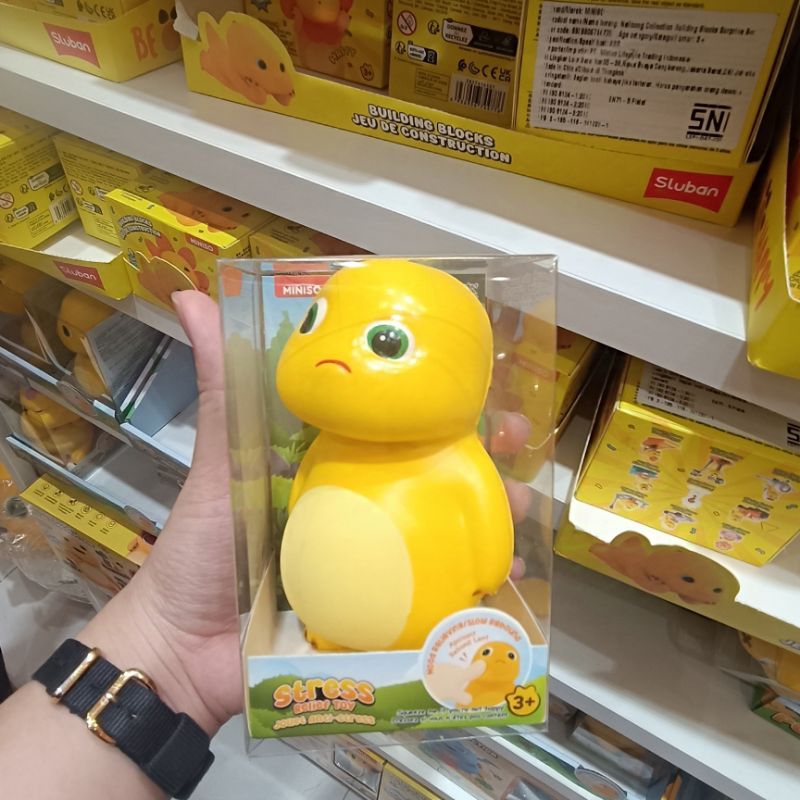 Jual NAILONG | DINO KUNING STRESS RELIEF TOY MINISO | SQUISHY NAILOONG ...