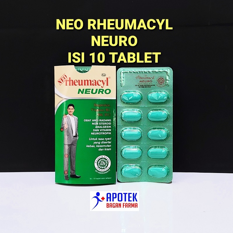 Jual NEO RHEUMACYL NEURO ISI 10 TABLET / OBAT NYERI / KESEMUTAN / KRAM ...