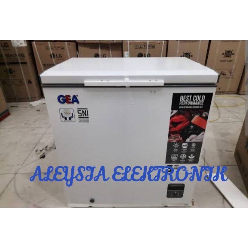Jual CHEST FREEZER BOX GEA AB-208R (210LTR) | Shopee Indonesia