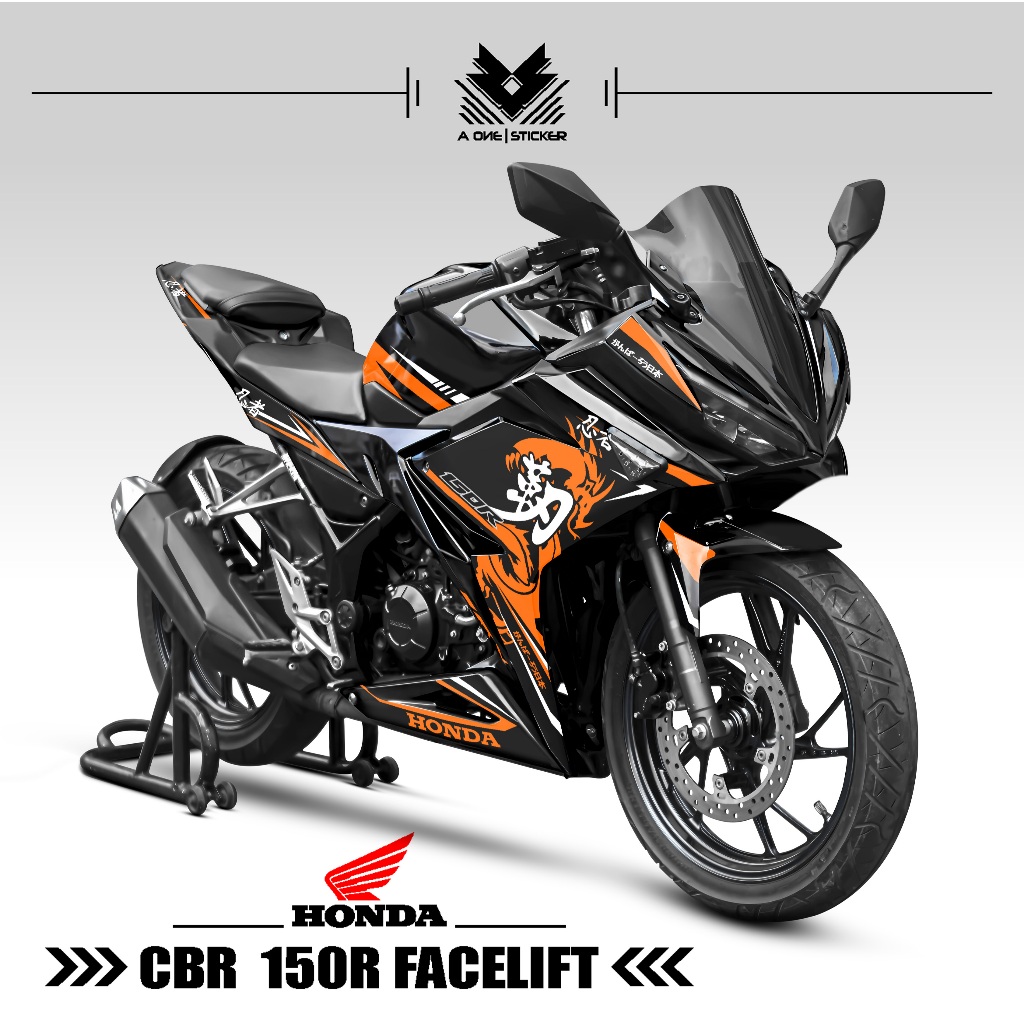 Jual STRIPING SEMIFULL / 4 / CBR 150R FACELIFT / 150 R / API TRIBAL ...