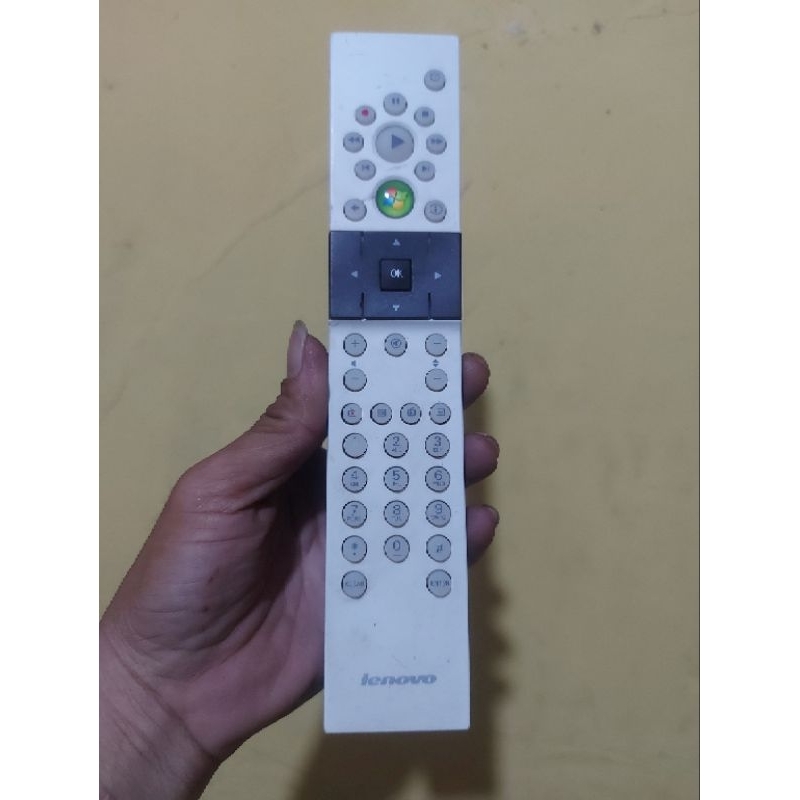 Jual REMOTE REMOT MEDIA PLAYER WINDOWS LENOVO ORIGINAL SECOND | Shopee ...