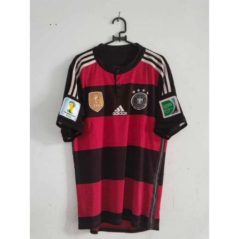 Jual Jersey retro timnas jerman 2014 away full patch | Shopee Indonesia