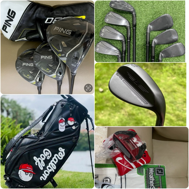Jual IRON set graphite P790 SR BLACKDriver ping G430 SR Wood 3&5 Ping ...