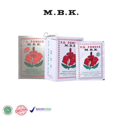 Jual MBK Powder BOX/Bulat/Roll On Penghilang Bau Badan | Shopee Indonesia