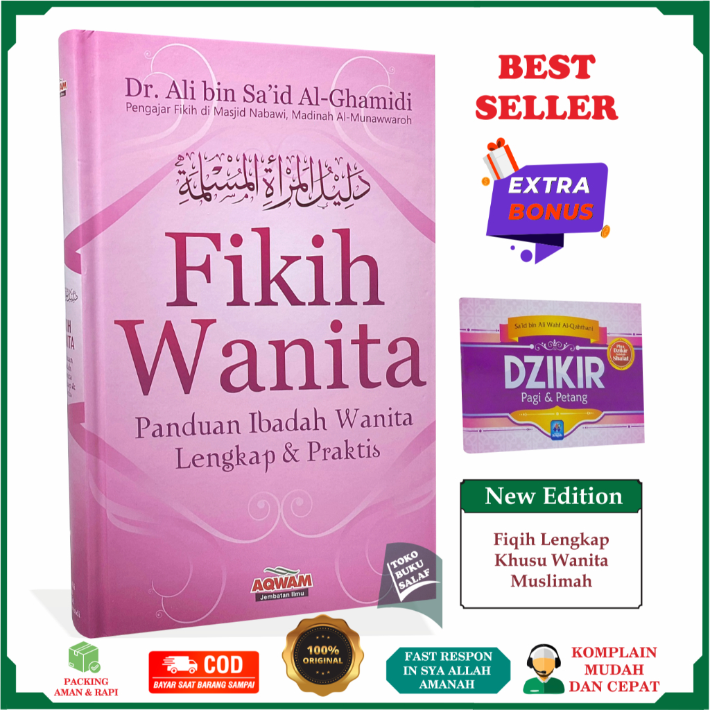 Jual Fikih Wanita ORIGINAL Panduan Ibadah Wanita Lengkap dan Praktis ...