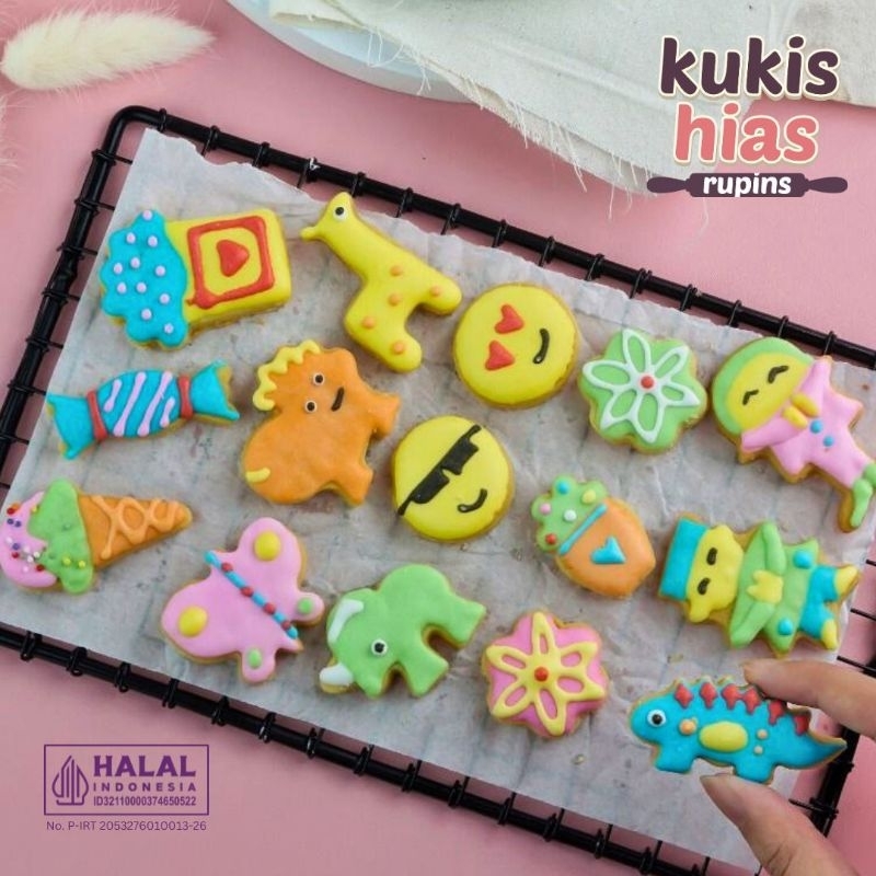 Jual Kukis Hias Rupins Toples Ulir 100gr (grosir) | Shopee Indonesia