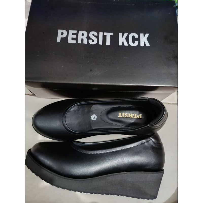 Jual Sepatu Wedges merek PERSIT KCK 5cm | Shopee Indonesia