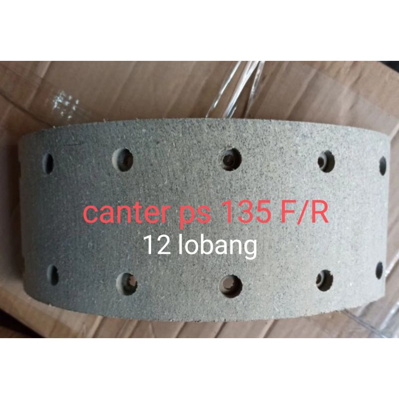 Jual kampas rem canter ps 125/135 depan belakng isi 4 pcs | Shopee ...
