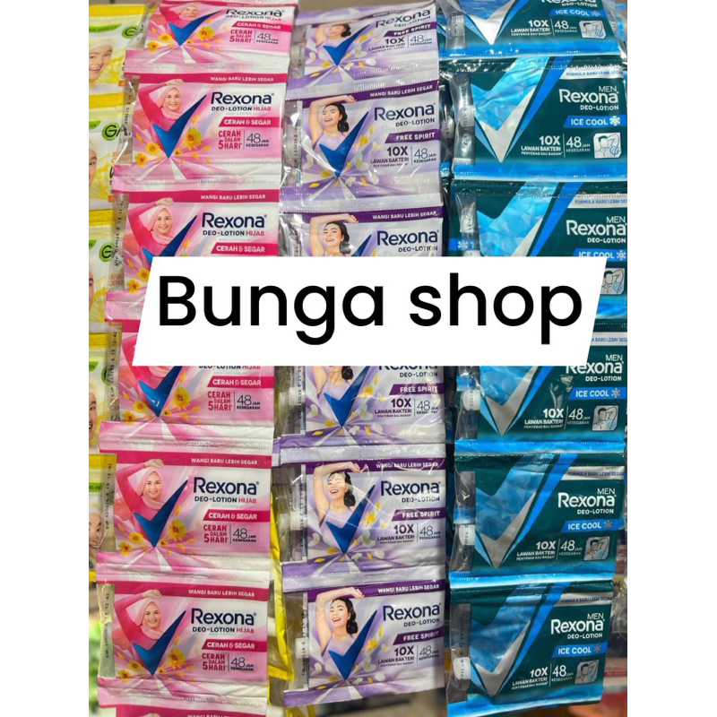 Jual Rexona Deo Lotion Deodorant Sachet Renceng | Shopee Indonesia