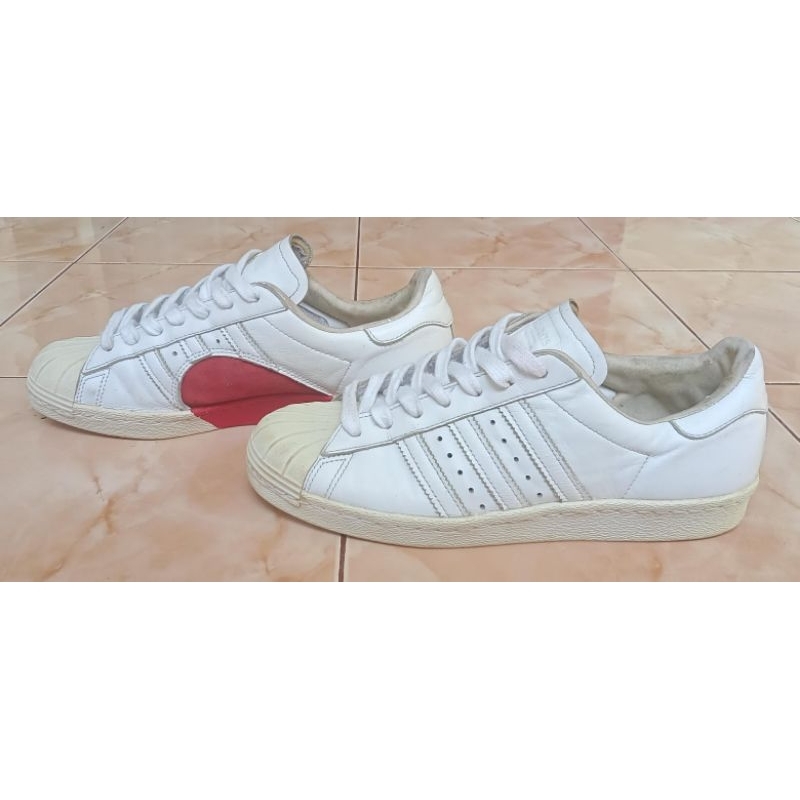 Jual Garis tiga superstar size 41 1/3 insole 25,5 made in Indonesia ...