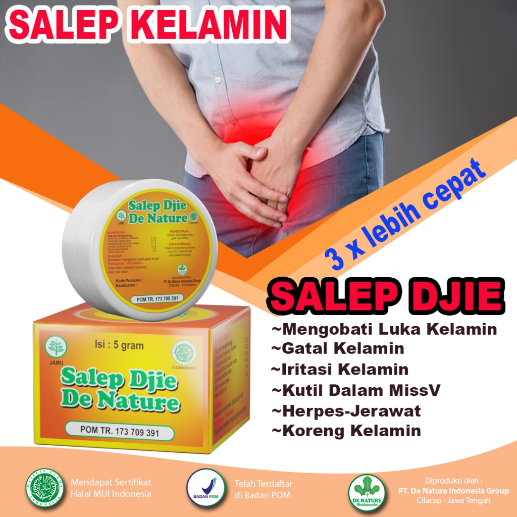 Jual MANJUR!!Salep+ Djie De Nature Khusus Kutil Dalam Kelamin, Gatal ...