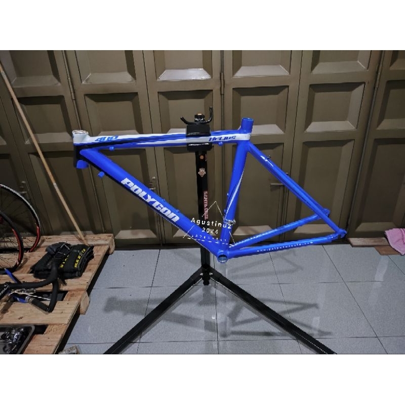 Jual Frame roadbike polygon Helios 400 size S plus Fork carbon | Shopee ...