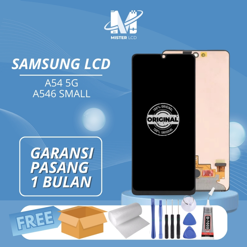 Jual LCD SAMSUNG A54 5G / A546 SMALL FULLSET ORIGINAL FREE LEM ...