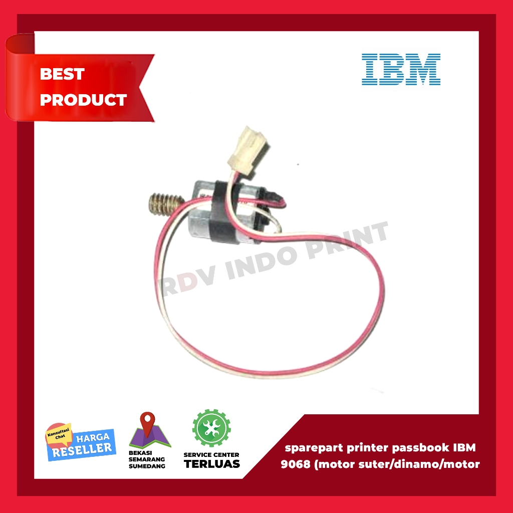 Jual Sparepart printer passbook IBM 9068 (motor suter/dinamo/motor ...