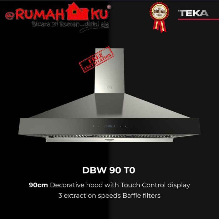 Jual COOKER HOOD TEKA DBW 90 WALL CHIMNEY HOOD | Shopee Indonesia