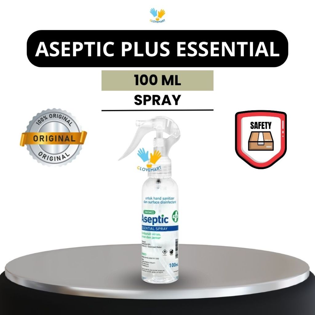 Jual Aseptic Plus Spray 100 ml / Aseptic Plus Essential Spray 100 ml ...