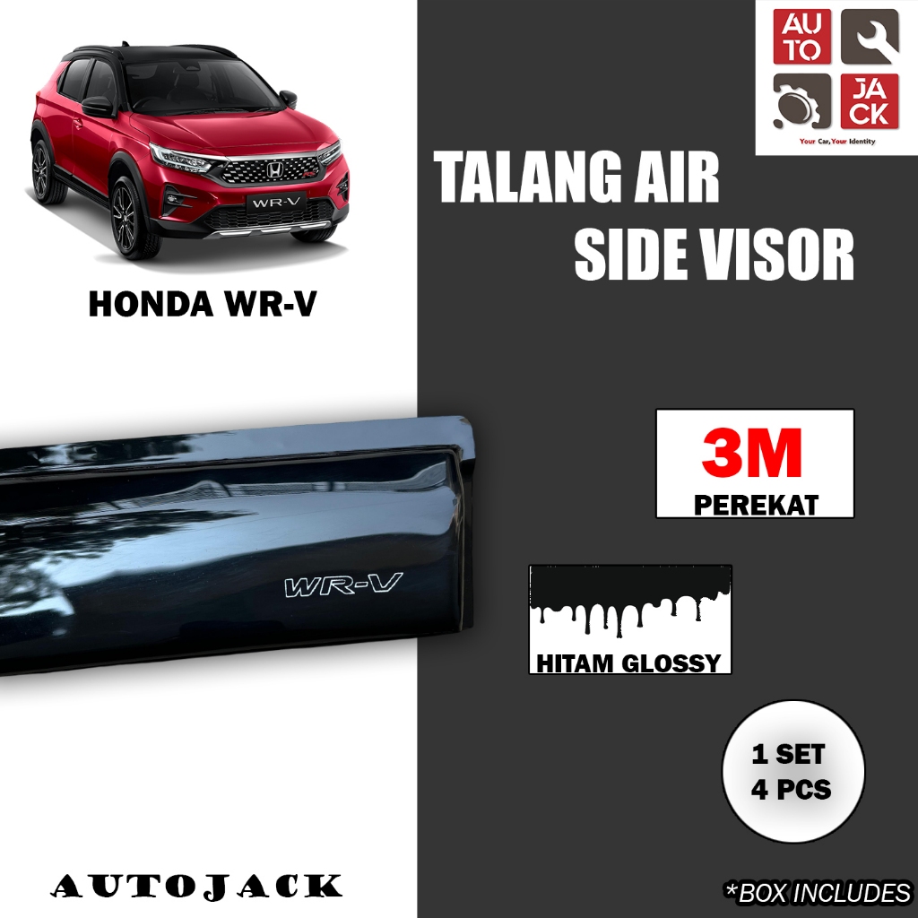 Jual TALANG AIR WRV / SIDE VISOR HONDA WR-V / ACCESSORIES WRV | Shopee Indonesia