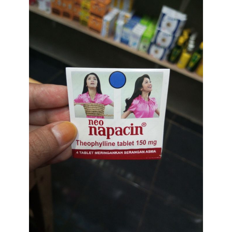 Jual Neo Napacin 1 setrip isi 4 tablet untuk sesak nafas dan asma ...