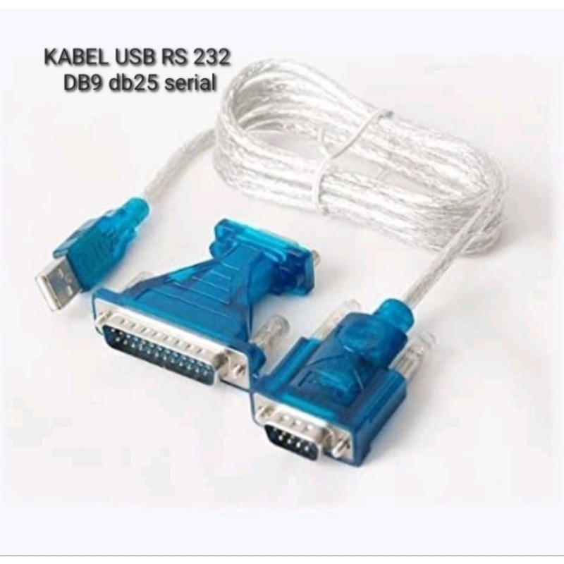 Jual Kabel Usb Rs232 Db9 serial printer Combo | Shopee Indonesia