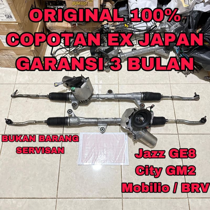 Jual Rack Steer Stir EPS Honda Jazz RS S GE8 Mobilio BRV City GM2 Brio ...
