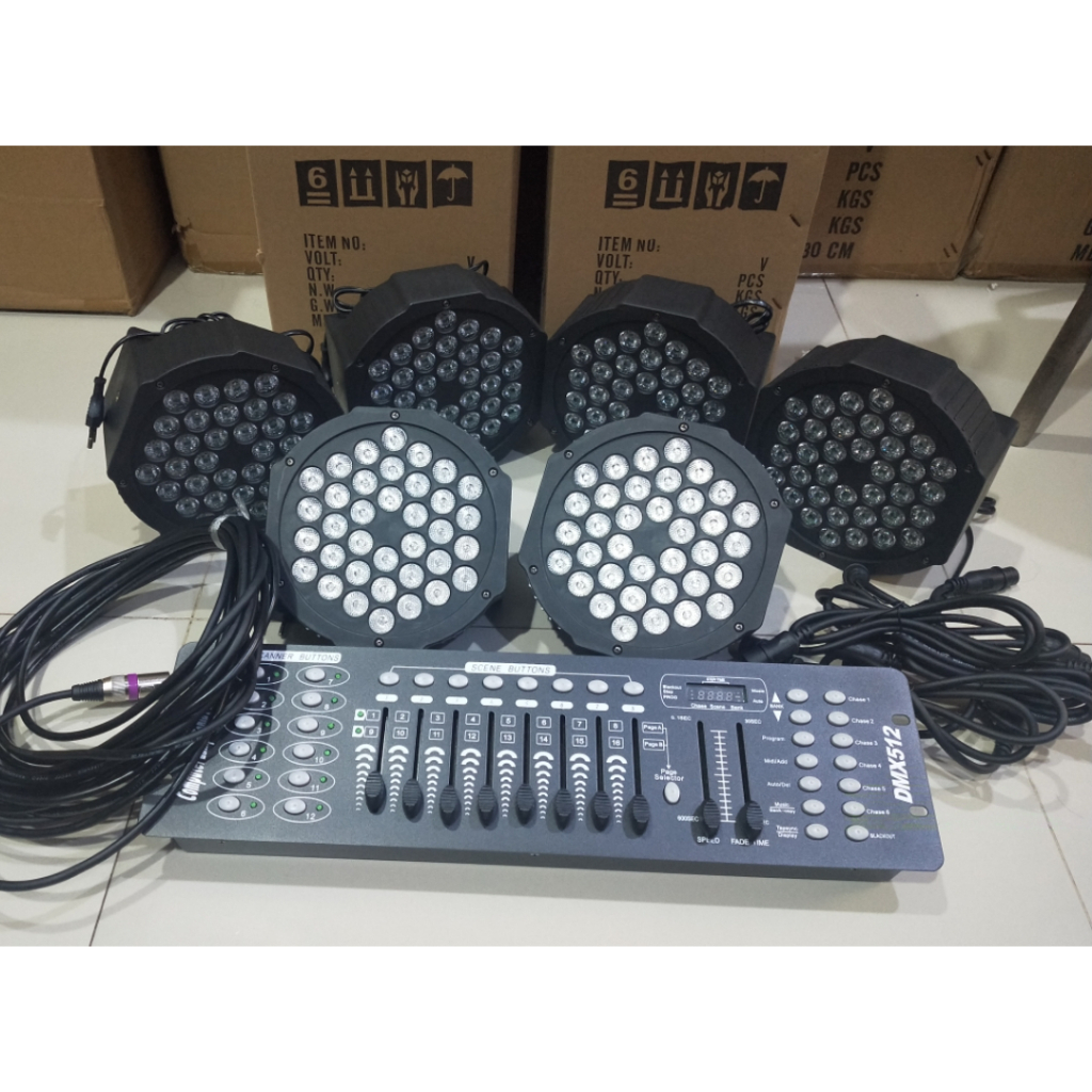 Jual paket lampu partlight 6 lampu, 1 mixer dan kabel | Shopee Indonesia