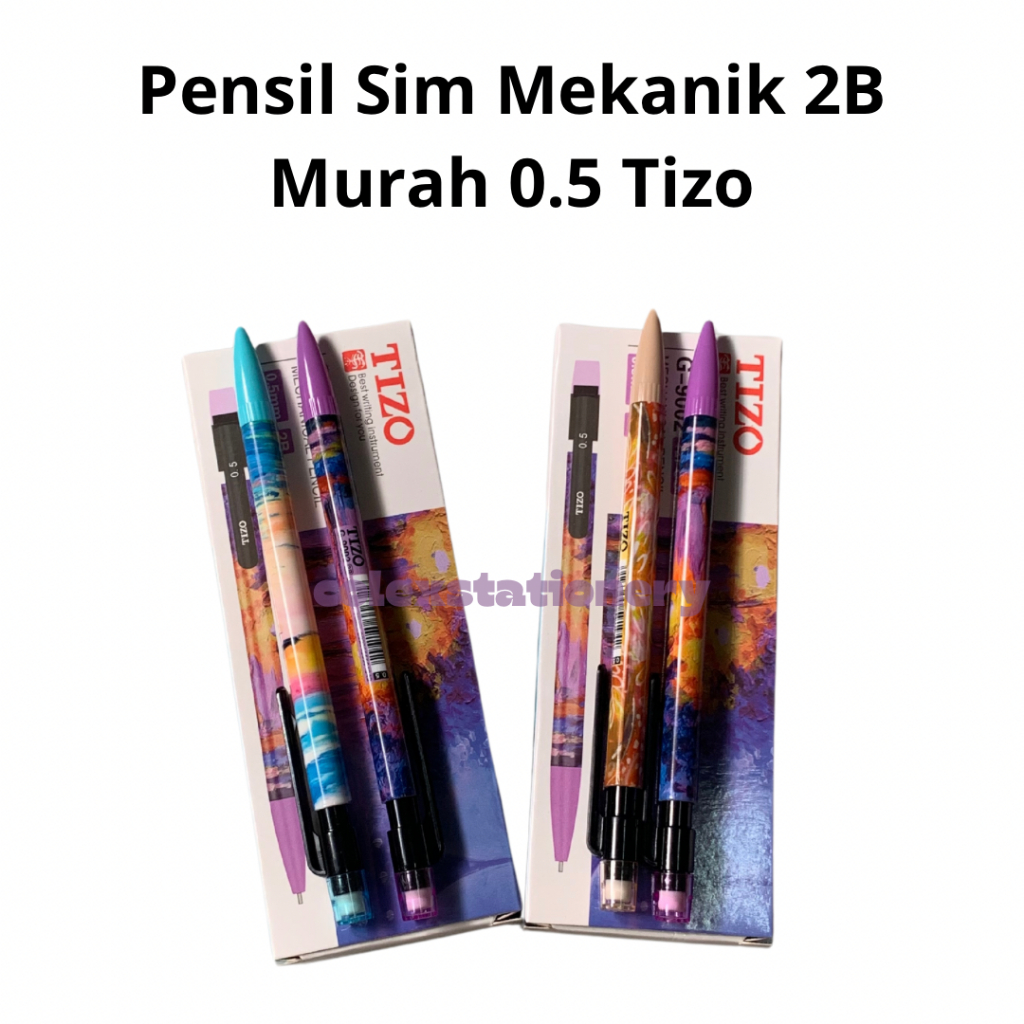 Jual Pensil Sim / Pensil Mekanik Lucu / Pensil Sim Murah 0.5mm Tizo (1 ...