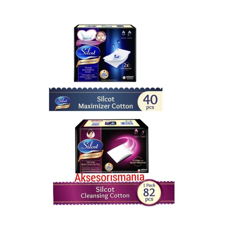 Jual Silcot Maximizer Cotton 40 - Silcot Cleansing Cotton 82 (Kapas ...