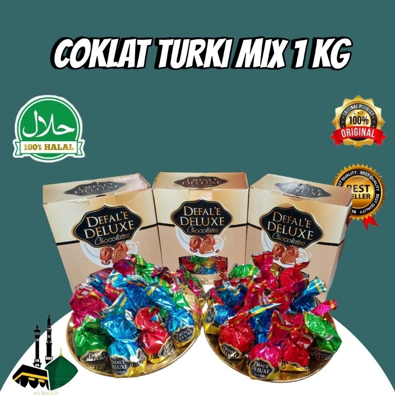 Jual Coklat Turkey Mix 1 Kg | Shopee Indonesia