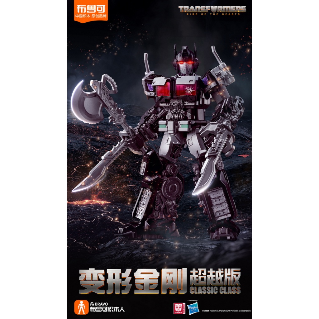 Jual BLOCKS Buluke Blokees CC08 Transformers Classic Class 08 Nemesis ...