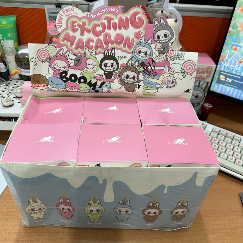 Jual labubu macaron original popmart selected sealed official unsealed ...