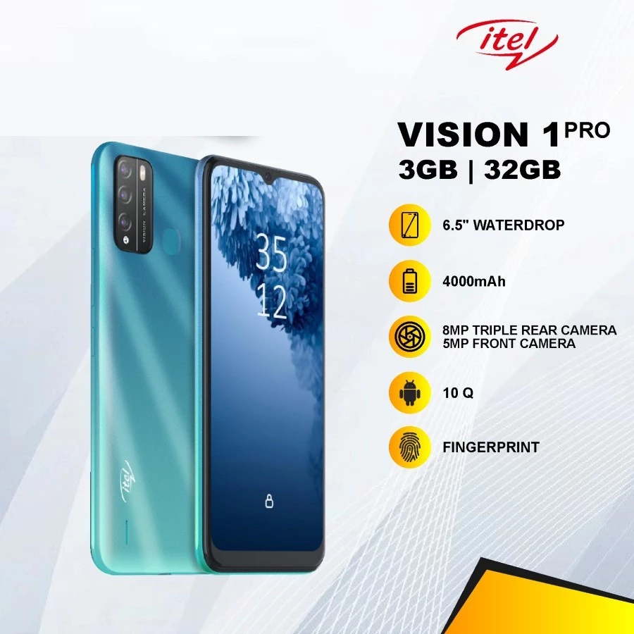 Jual iTel Vision 1 Pro RAM 3GB Rom 32 GB Garansi Resmi | Shopee Indonesia