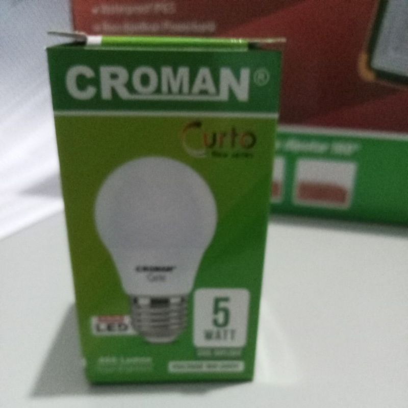 Jual LAMPU CROMAN CURTO NEW SERIES 5 WATT | Shopee Indonesia