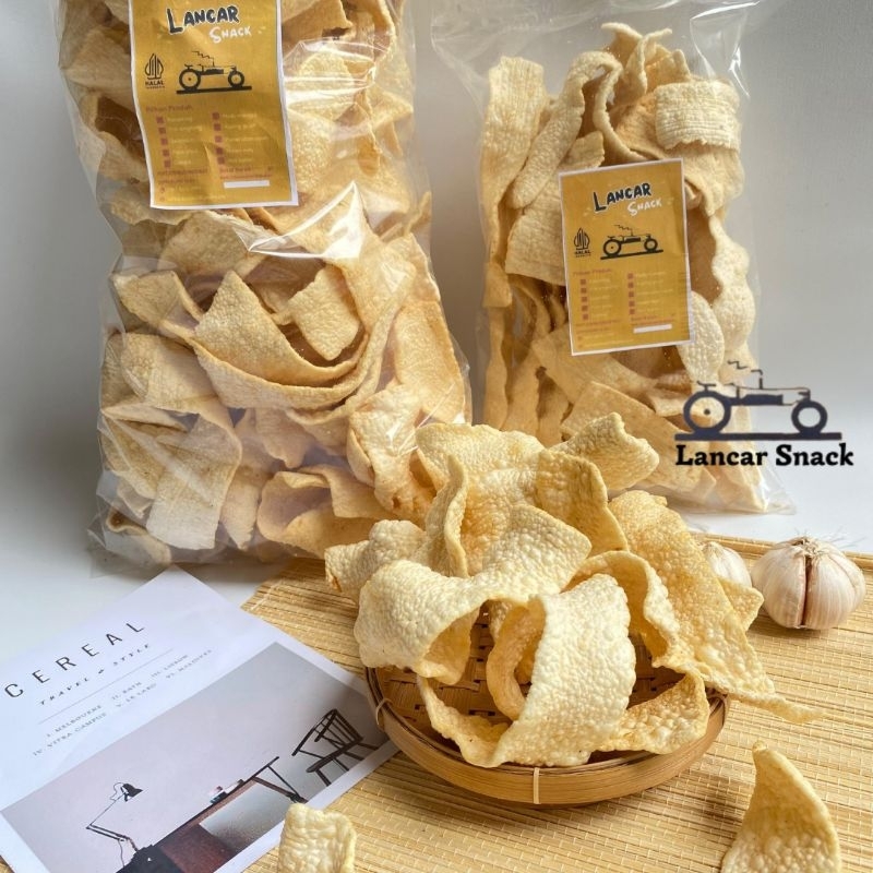 Jual Lancar Snack | Slondok Gurih Manis | Kerupuk Slondok Singkong ...