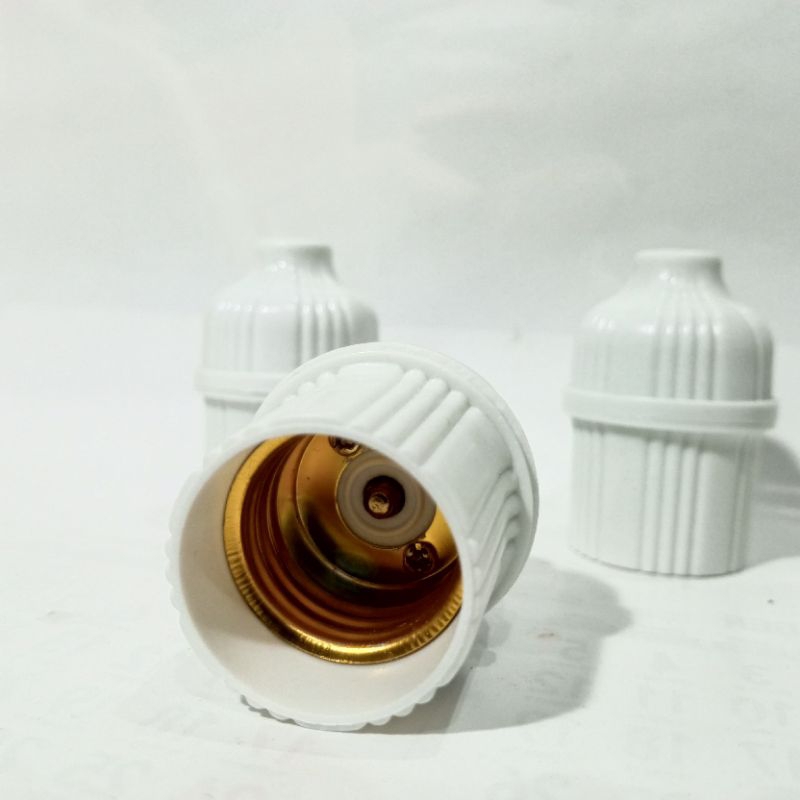 Jual Fitting Gantung Putih E27 Hias | Fitting Lampu Gantung Hias | Kap Lampu Fitting Gantung SNI ...