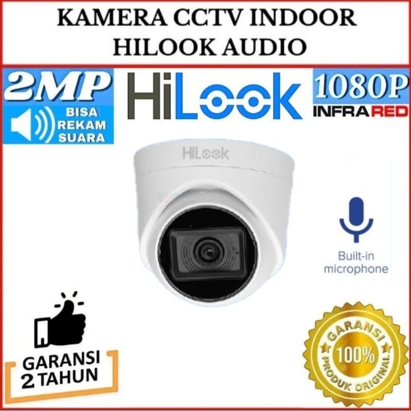 Jual HILOOK AUDIO THC-T120-PS 2MP /HILOOK CAMERA CCTV INDOOR AUDIO 2MP ...